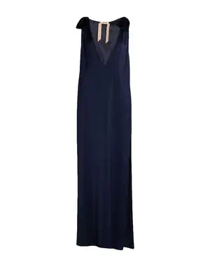 N°21 Maxi Dress In Viscose With Bow Detail