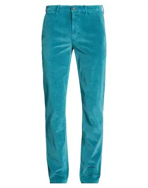MOORER Pants Deep Teal Size Cotton, Cashmere, Elastane