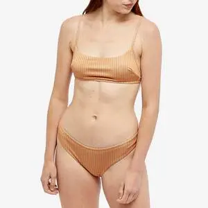 SAMSØE SAMSØE Leah Striped Bikini Bottom
