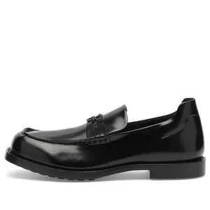 Balenciaga Leather Loafer - Black/black