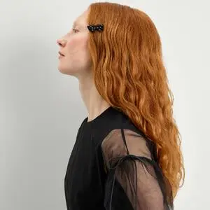 Simone Rocha Mini Hellebore Flower Hair Clip