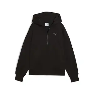 PUMA Essentials Half-zip Hoodie - Black