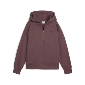 PUMA Essentials Half-zip Hoodie - Purple