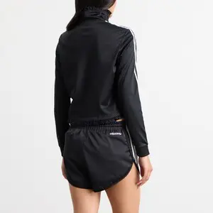 Adidas Pleated Firebird Track Top - Black