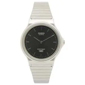 Casio Mq-24da Metal Watch - Silver/black