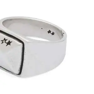 TWOJEYS Studded Signet Ring