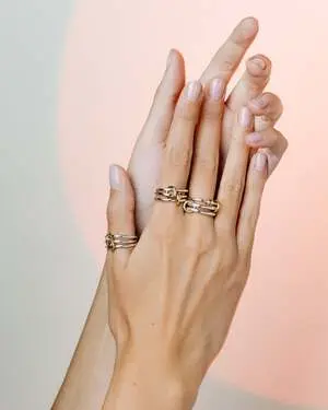 SPINELLI KILCOLLIN Two-tone Raneth Ring