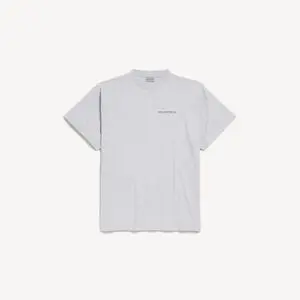 Balenciaga Back Gradient Oversized T-shirt - Grey