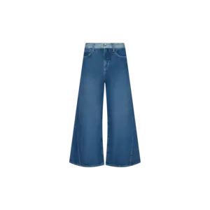 L'Agence Bronte Cropped Wide-leg Jean