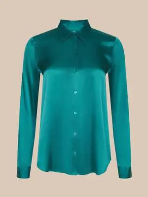 L'Agence Tyler Silk Blouse Top