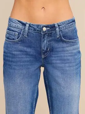 L'Agence Nevia Slouchy Straight-leg Jeans