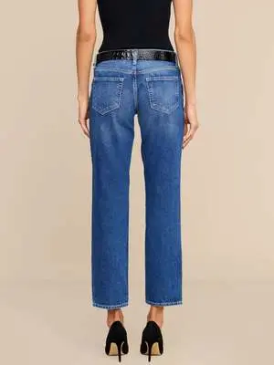 L'Agence Nevia Slouchy Straight-leg Jeans