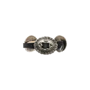 L'AGENCE L'AGENCE Rocha Embossed Leather Belt