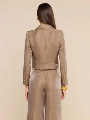 L'Agence Inez Cropped Blazer