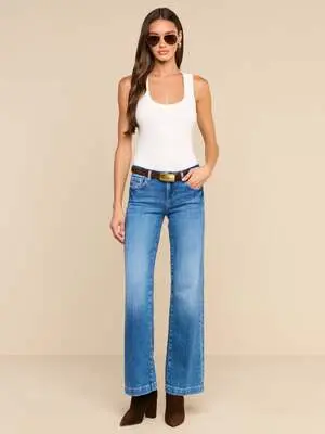 L'Agence Shania Racerback Tank Top