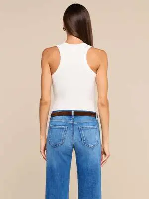 L'Agence Shania Racerback Tank Top