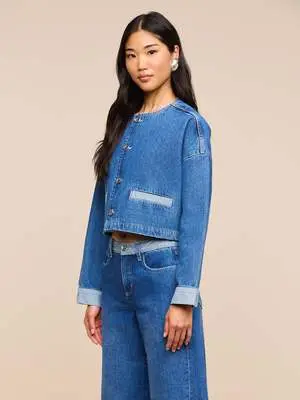 L'Agence Verona Jean Jacket