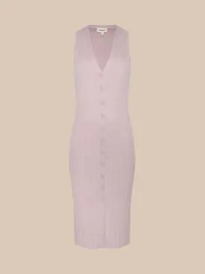 L'Agence Domino Midi Dress