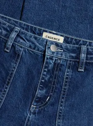L'Agence Christel Wide-leg Jeans