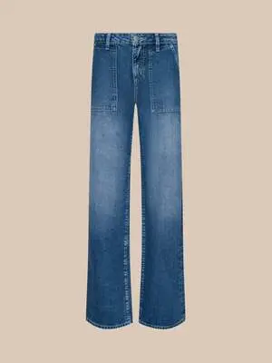 L'Agence Christel Wide-leg Jeans