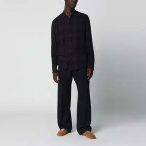 Dries Van Noten Check-pattern Viscose Shirt