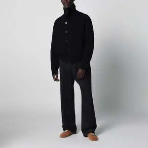 Dries Van Noten Waffle-knit Wool Cardigan