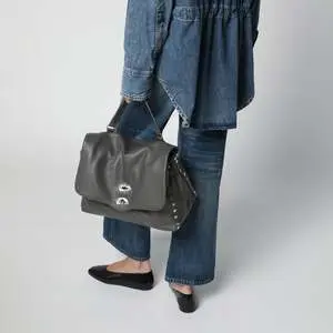 ZANELLATO Medium Postina Bag In Vulcano