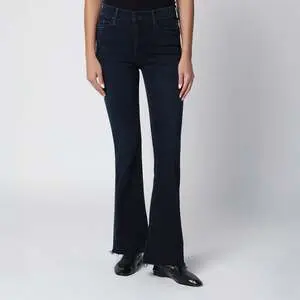 MOTHER Dark The Weekender Fray Jeans