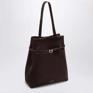 Manu Atelier Suede Tote Bag - Brown