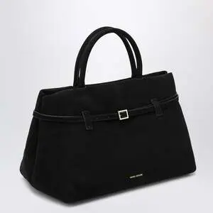 Manu Atelier Le Cambon 35 Bag In Suede