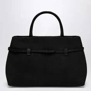 Manu Atelier Le Cambon 35 Bag In Suede