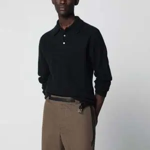 ROBERTO COLLINA Cashmere Polo Jumper