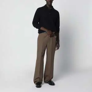 ROBERTO COLLINA Cashmere Polo Jumper