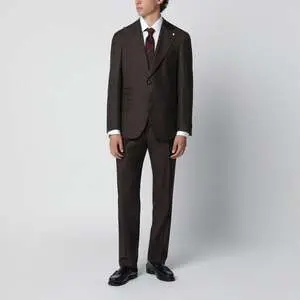 LUIGI BIANCHI Single-breasted Wool Suit