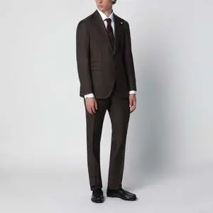 LUIGI BIANCHI Single-breasted Wool Suit