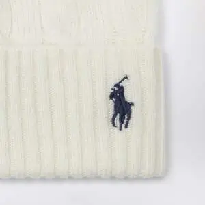 Polo Ralph Lauren Cable-knit Wool And Cashmere Beanie - Beige