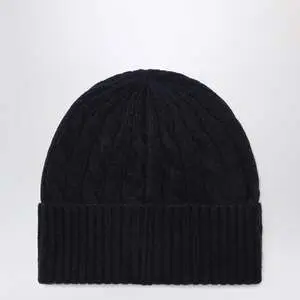 Polo Ralph Lauren Cable-knit Wool And Cashmere Beanie - Blue