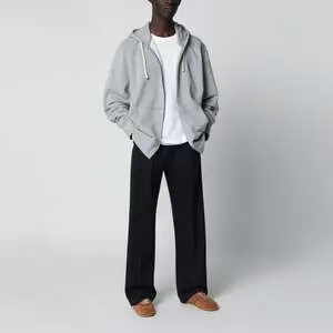 Polo Ralph Lauren Gray Cotton Zip-up Hoodie