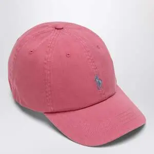 Polo Ralph Lauren Cotton Baseball Cap With Logo Embroidery - Pink