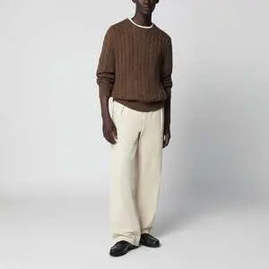 Polo Ralph Lauren Cable-knit Cotton Crewneck Sweater