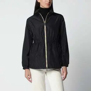 Burberry Nylon Zip-up Jacket - Black
