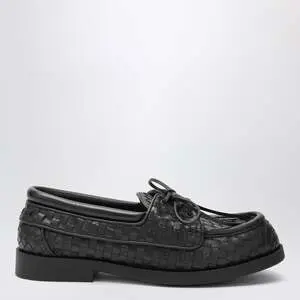 Bottega Veneta Pier Boat Shoes In Espresso Calfskin - Brown