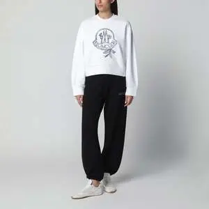 Moncler Cotton Jogger Pants With Logo