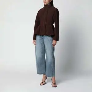 Alaïa Rodeo Trousers In Vintage Denim