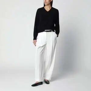 Loulou De Saison Cashmere V-neck Sweater