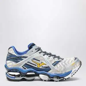 Mizuno Sneaker Wave Prophecy 1 Artisan's Gold/ Zinnia/ Strong Blue - Multicolor