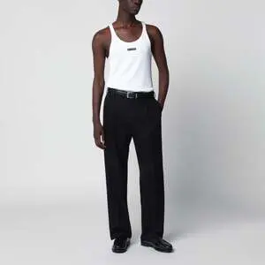 Dolce & Gabbana Ribbed Cotton Tank Top