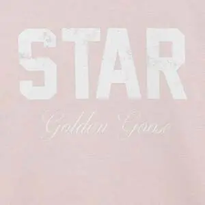 GOLDEN GOOSE Light Cotton Sweatshirt With Logo Print