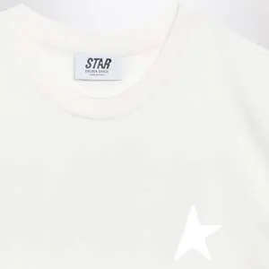 GOLDEN GOOSE Cotton T-shirt With Logo Print