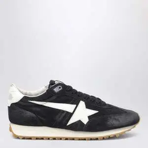 GOLDEN GOOSE Marathon Suede Sneakers - Blue